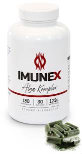 Imunex alga. Az ötödik alga egy tengeri alga moszat hamuja.